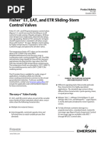 Fisher ES and EAS Sliding - Stem Control Valves: ES Valve Product ...