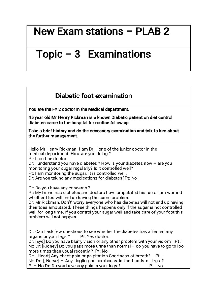Clinical Examination Notes Updated Precourse Material | Download Free ...