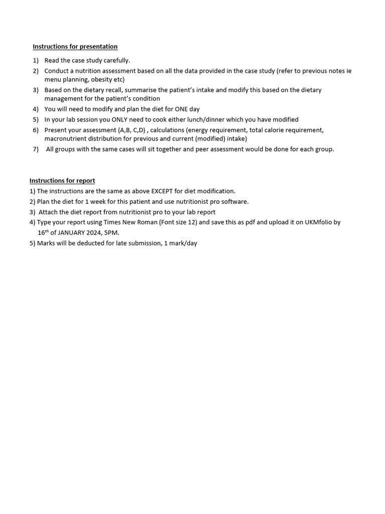 Case Study BMNT 2023 2024 | PDF