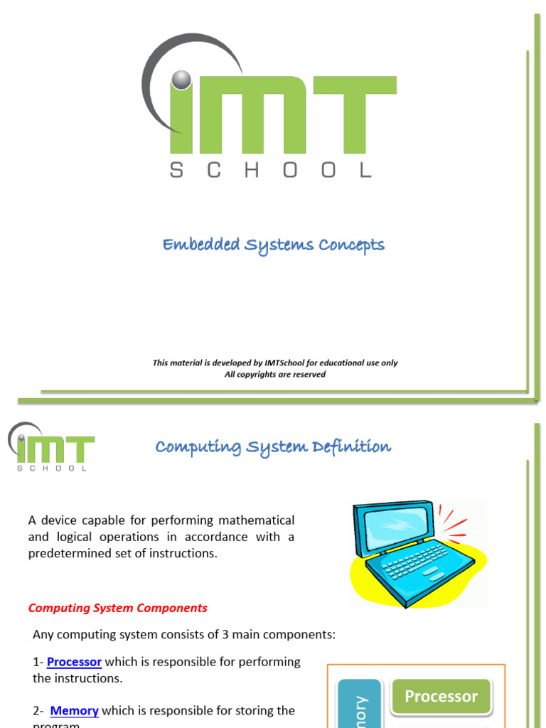 ES Concepts Part 1 | PDF | Central Processing Unit | System On A Chip