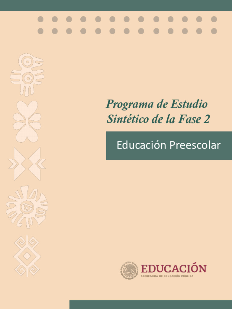 Programa Sintético Fase 2 | PDF | Educación de la primera infancia | Enseñando