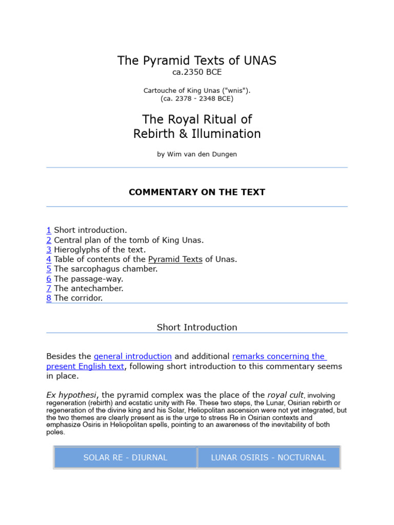 The Royal Ritual of Rebith and Illumination - With Commentary | PDF
