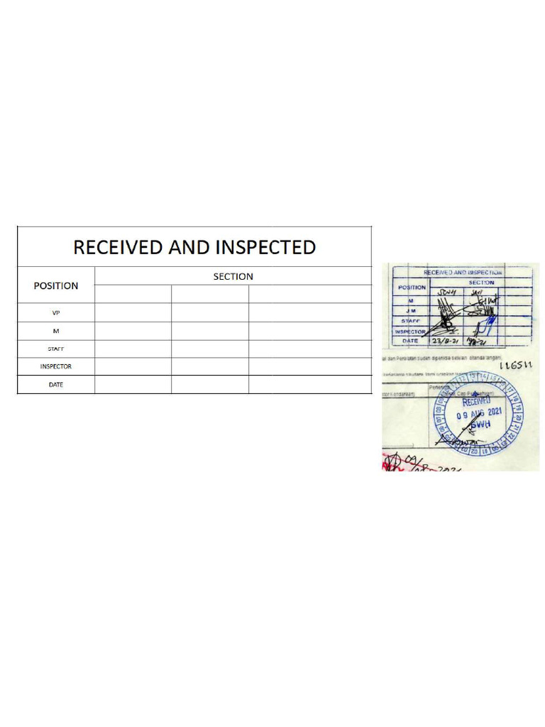 Contoh Stempel | PDF