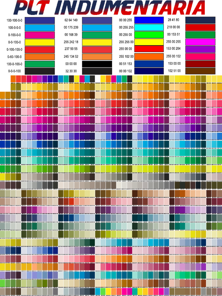 Pantone Plt-A 1 .80 Mts | PDF