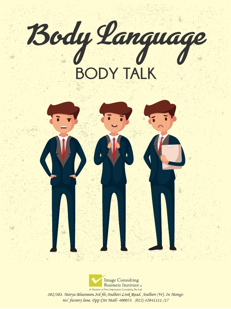 Body Language - Handout | PDF | Body Language | Nonverbal Communication