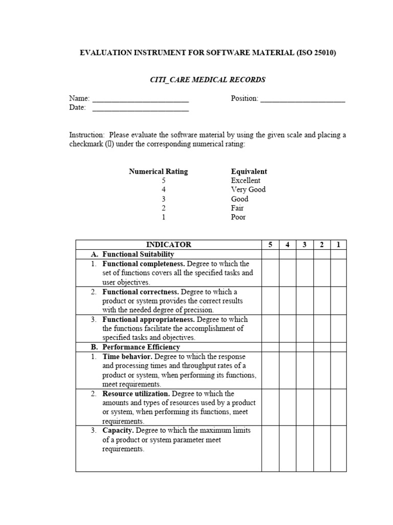 Eval Citi Care | PDF | Reliability Engineering | System