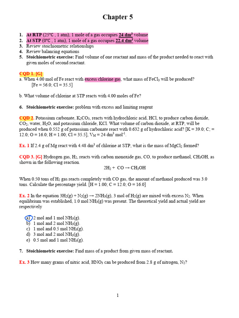 2324 Level M (Gr11 UAE-Gulf) Chemistry Chapter 5 Notes | PDF 2324 Level M (Gr11 UAE-Gulf) Chemistry Chapter 5 Notes | PDF