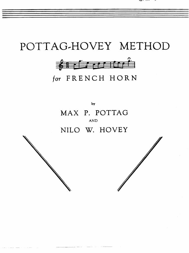 Metodo Trompa Pottag-Hovey Vol. I R | PDF