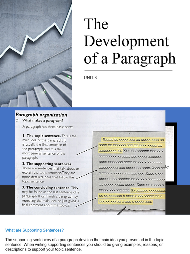 PP2 - The Development of A Paragraph - Supporting Ideas and Details | PDF