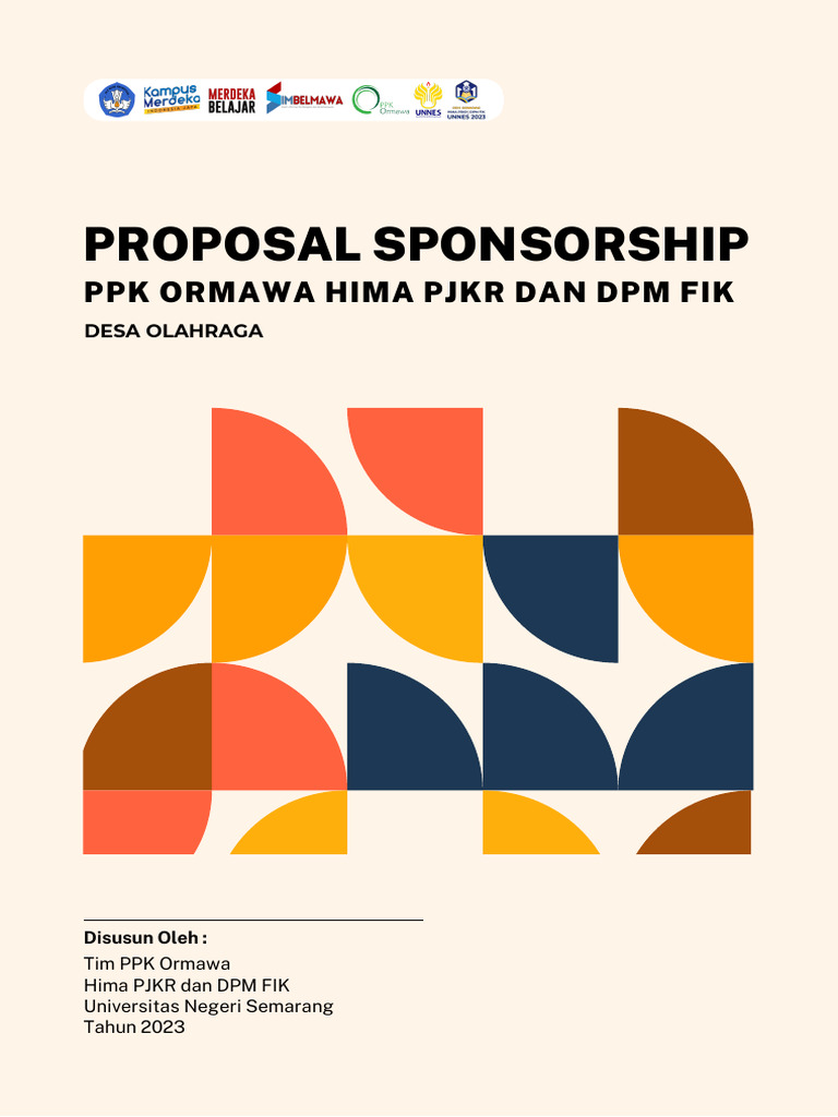 Proposal Sponsorship PPK Ormawa 2023 | PDF | Individual Sports | Malaysia Proposal Sponsorship PPK Ormawa 2023 | PDF | Individual Sports | Malaysia
