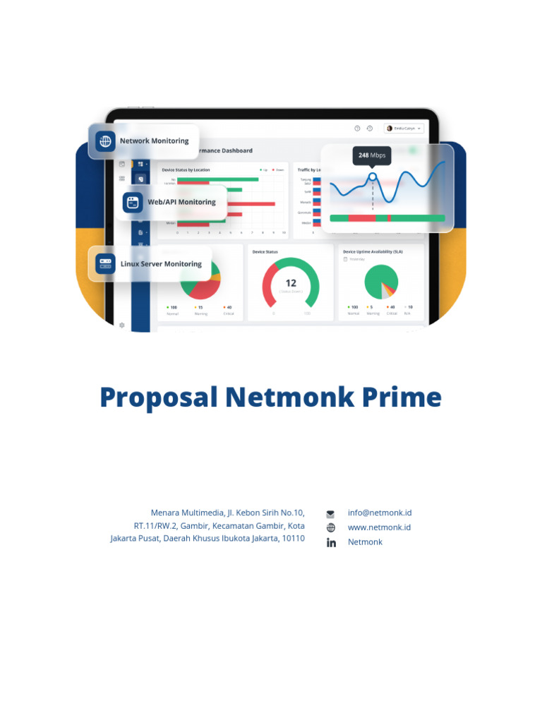 Proposal Netmonk Prime v2 | PDF | Bisnis | Komputer