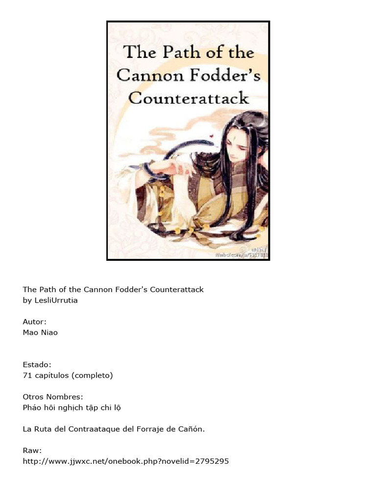 The Path of The Cannon Fodder's Counterattack | PDF