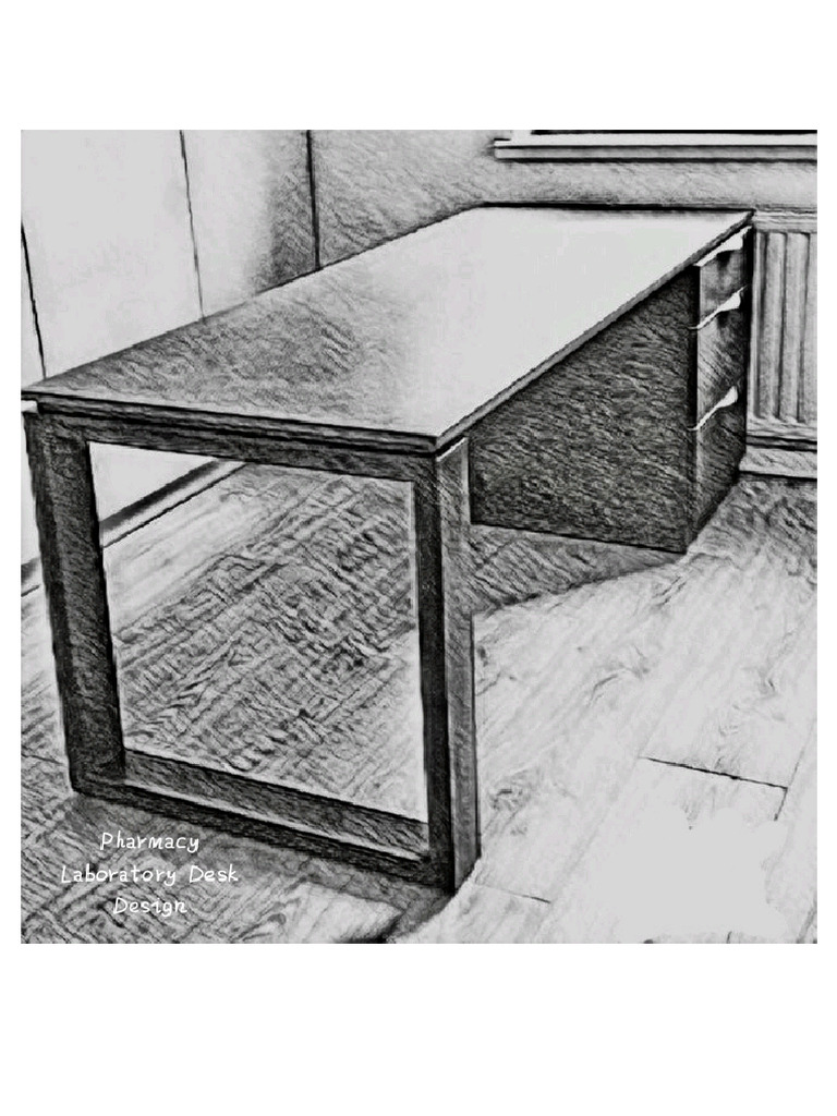 Pharmacy Laboratory Desk Design | PDF