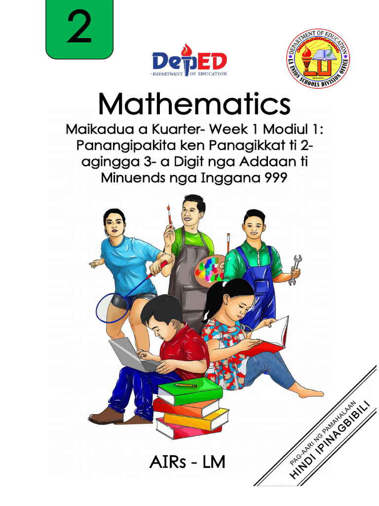 Airs in Math2 q2 Module 1 Week 1 Janet Boado | PDF