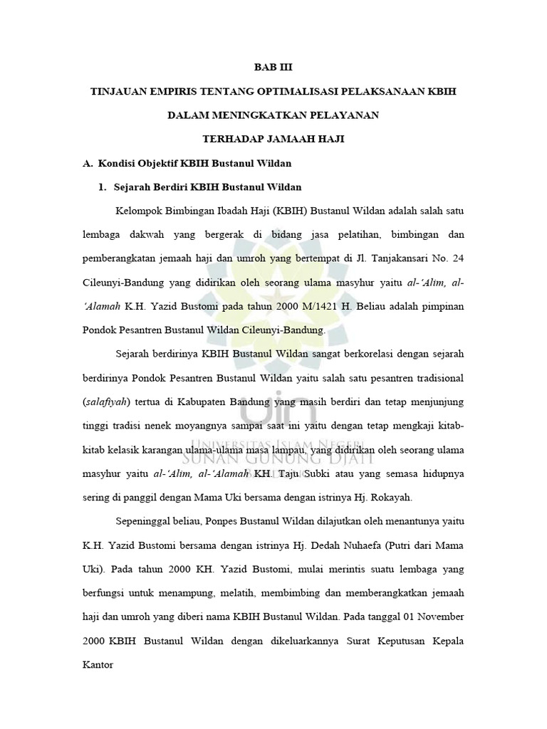 Optimalisasi Layanan KBIH Haji | PDF | Kesehatan Holistik