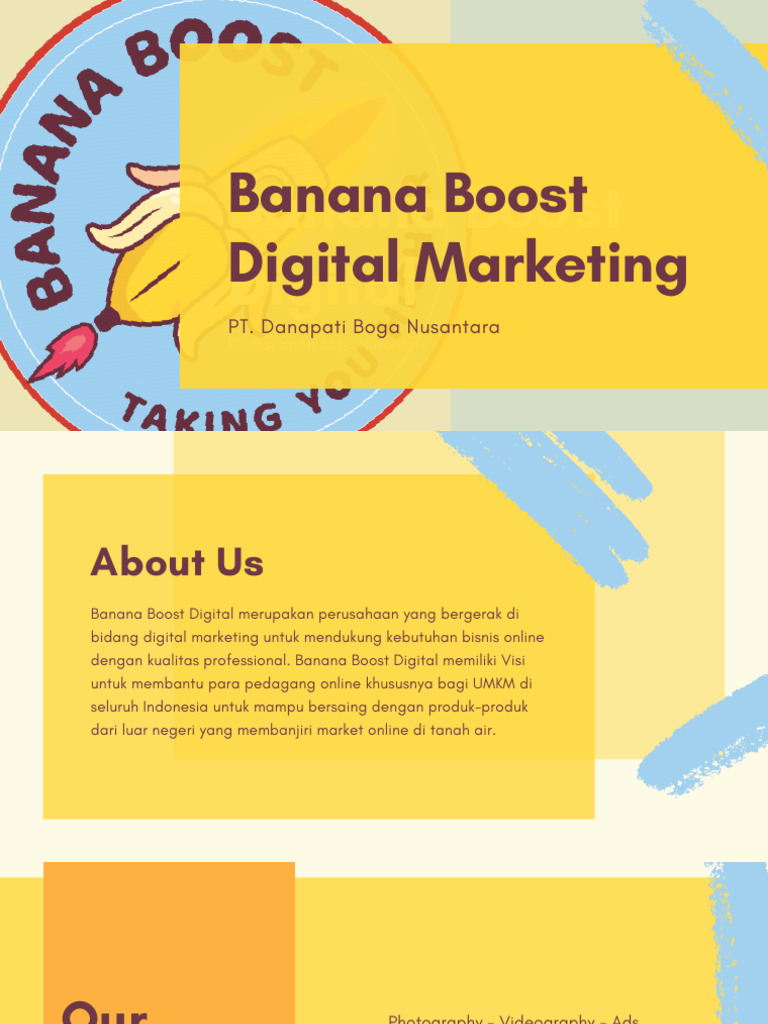 Proposal Deck Banana Boost Digital - pptx-1 | PDF