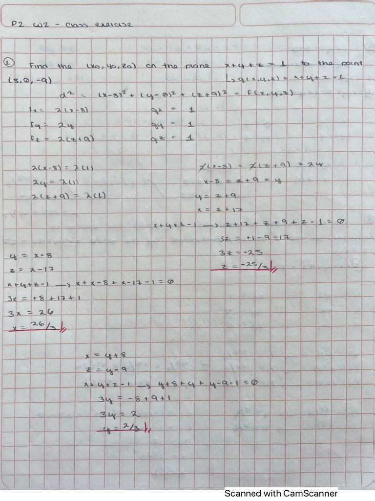 Class Exercises | PDF