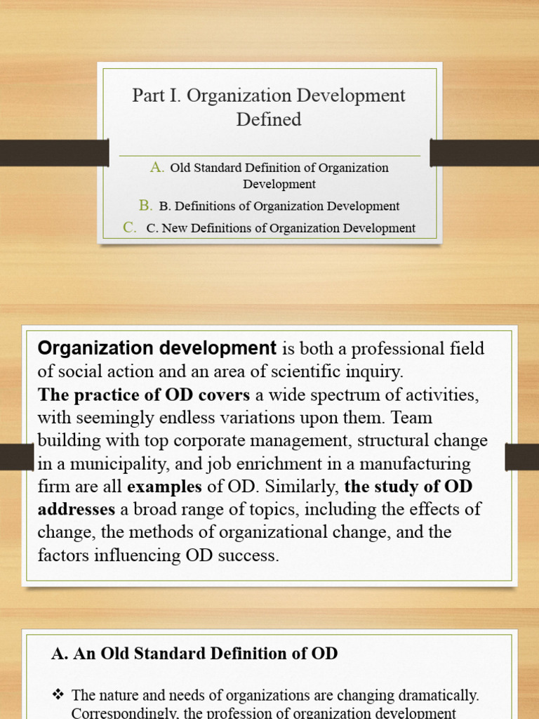 OD Report | PDF | Organization Development | Cognitive Science
