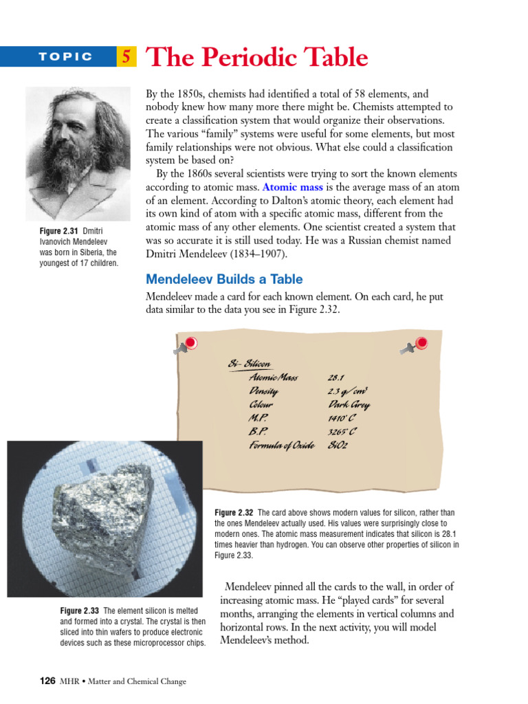 Understanding the Periodic Table | PDF | Chemical Elements | Atoms