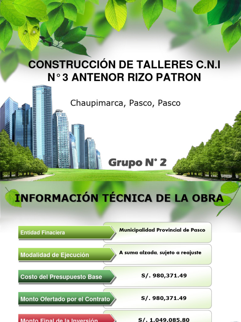 Construcción de Talleres | PDF