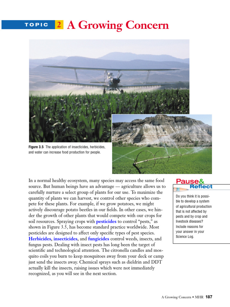 Science Focus 9 Unit 3 Topic 2 | Download Free PDF | Ddt | Pesticide