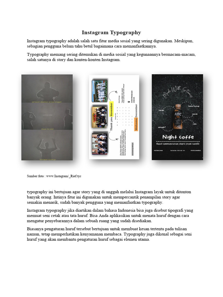 Materi Typo by Tyo | PDF