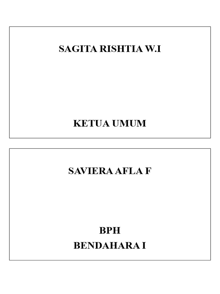 Name Tag HMJ '24 | PDF