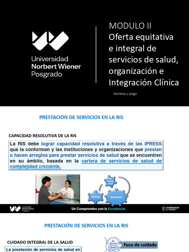 RIS Modulo II | PDF | Hospital | Sistema de salud