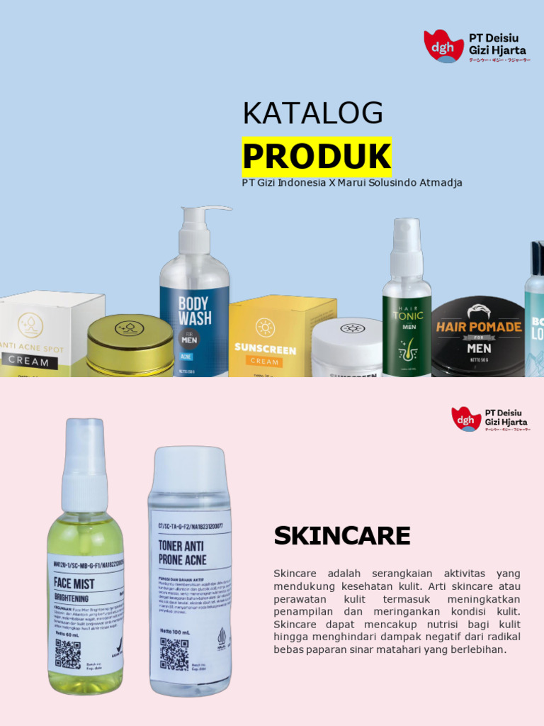 Katalog Produk DGH-1 | PDF