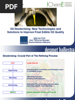 Theory of Deodorization | PDF | Distillation | Steam
