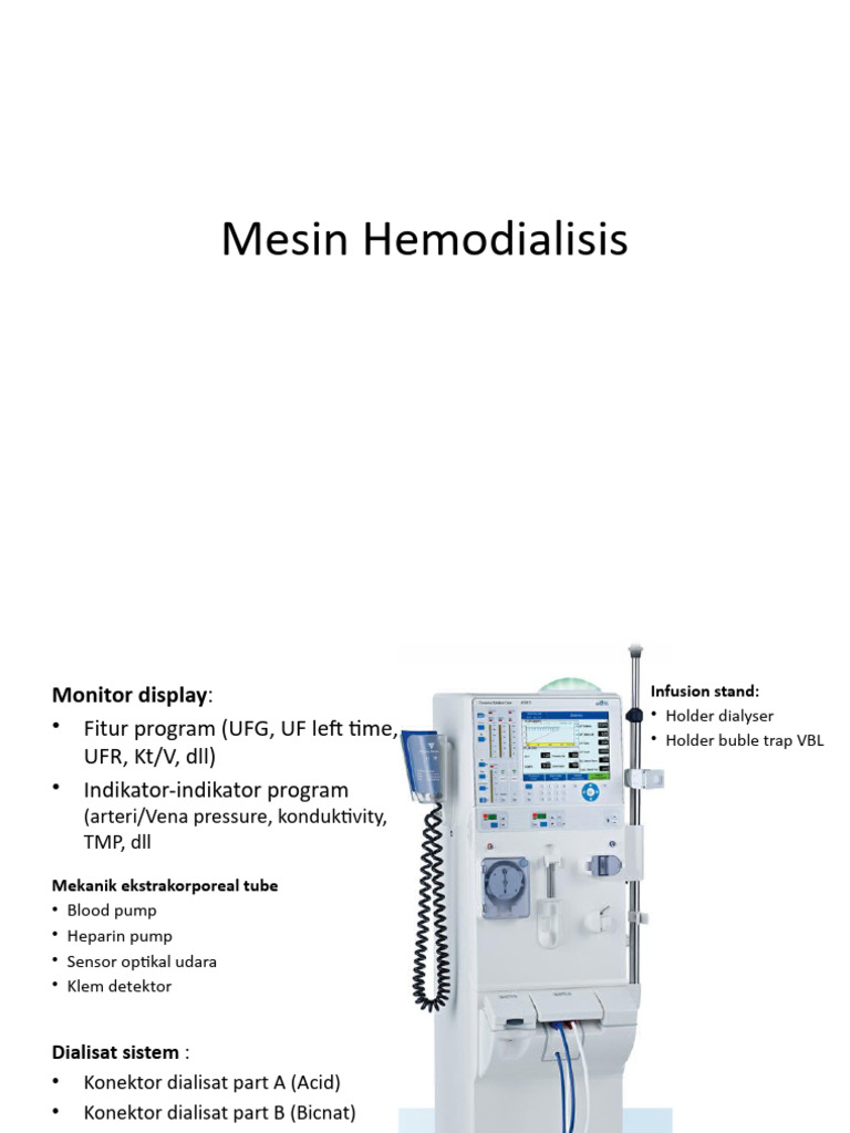Mesin Hemodialisis | PDF