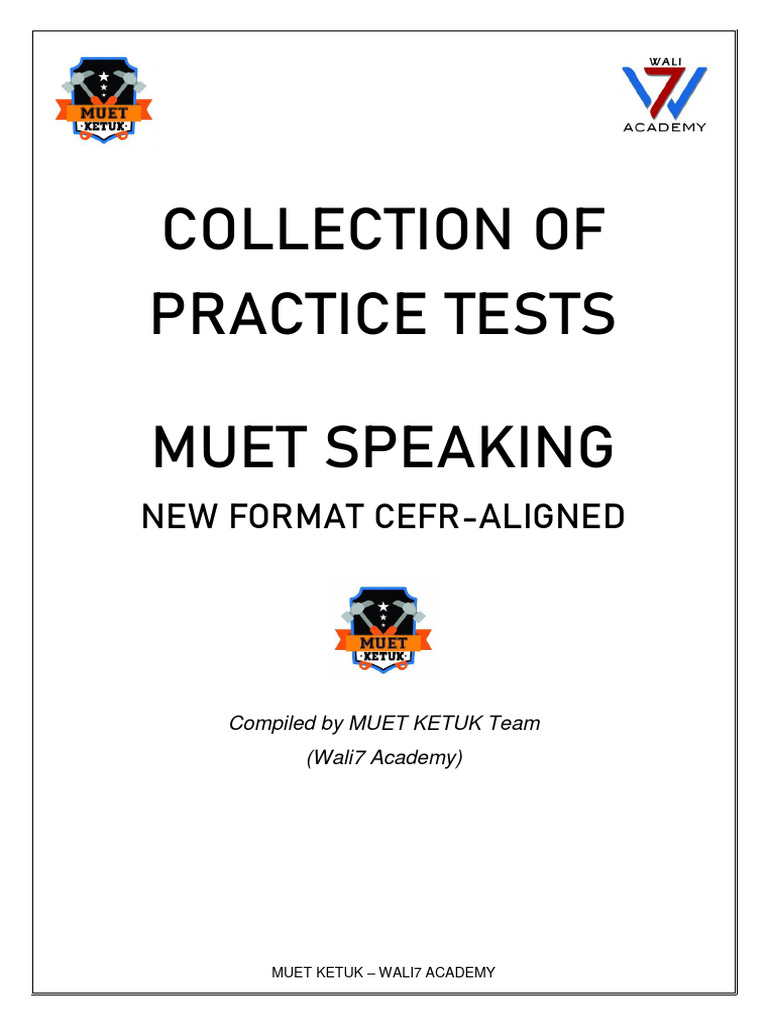 Collection of Speaking Practice (Topical) | PDF
