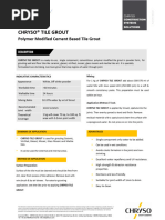 Technical Data Sheet Chryso Tapelastic Premia - 6099 - 3582 | PDF ...