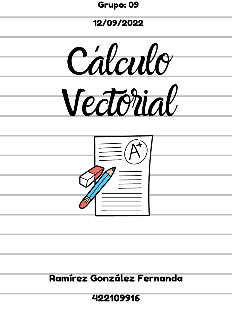 Cálculo Vectorial: Conceptos Clave | PDF