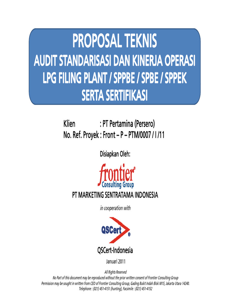 Proposal Teknis Audit SPPBE - MSI | PDF