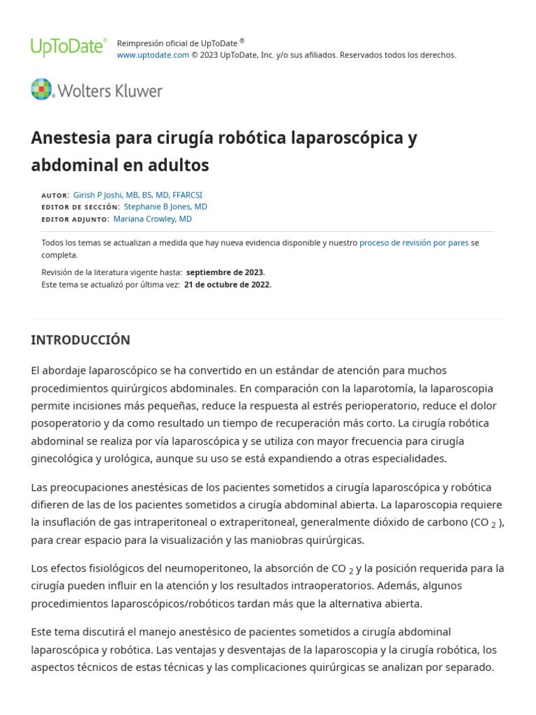 Neumoperitoneo | PDF
