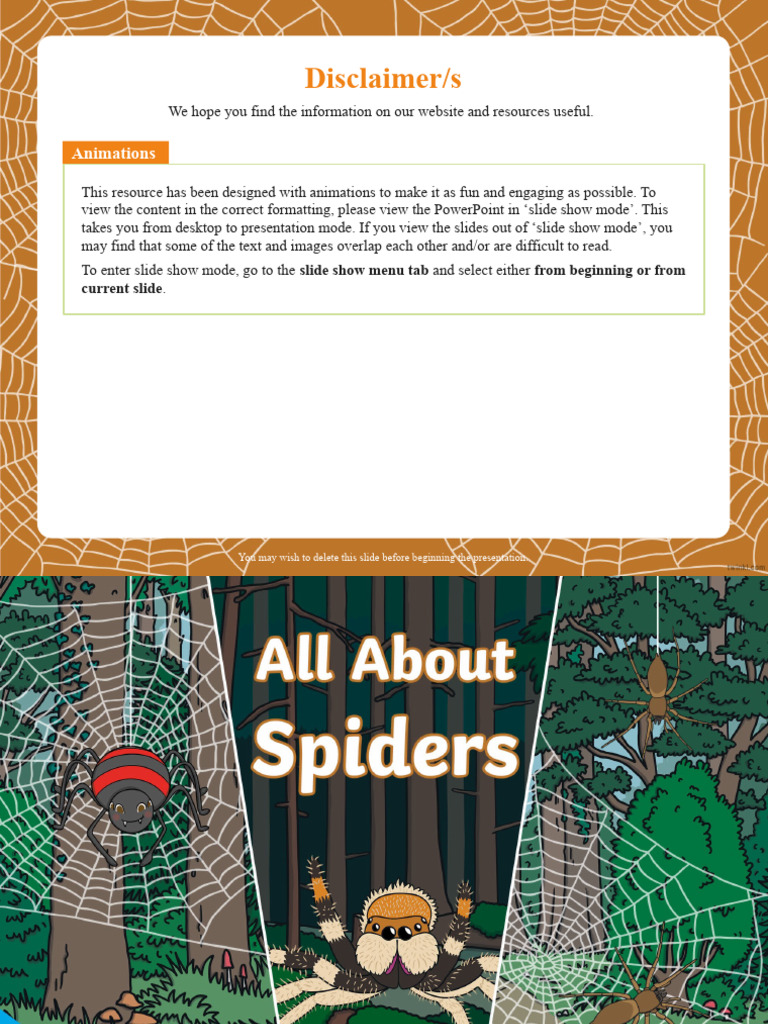 T TP 1645446379 All About Spiders Powerpoint Ver 2 | PDF