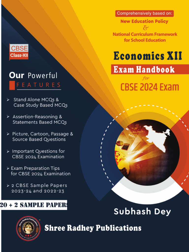 Subhash Dey's ECO-XI-XII Handbooks (Sample PDF | PDF