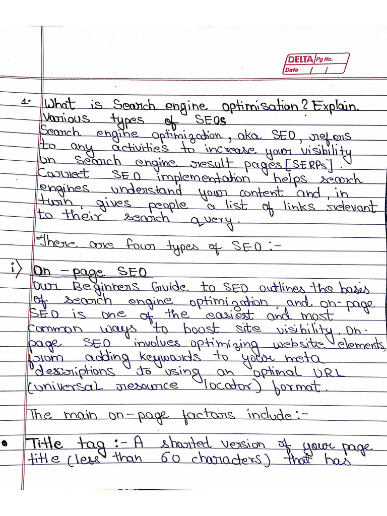 What Is Search Engineering Types | PDF