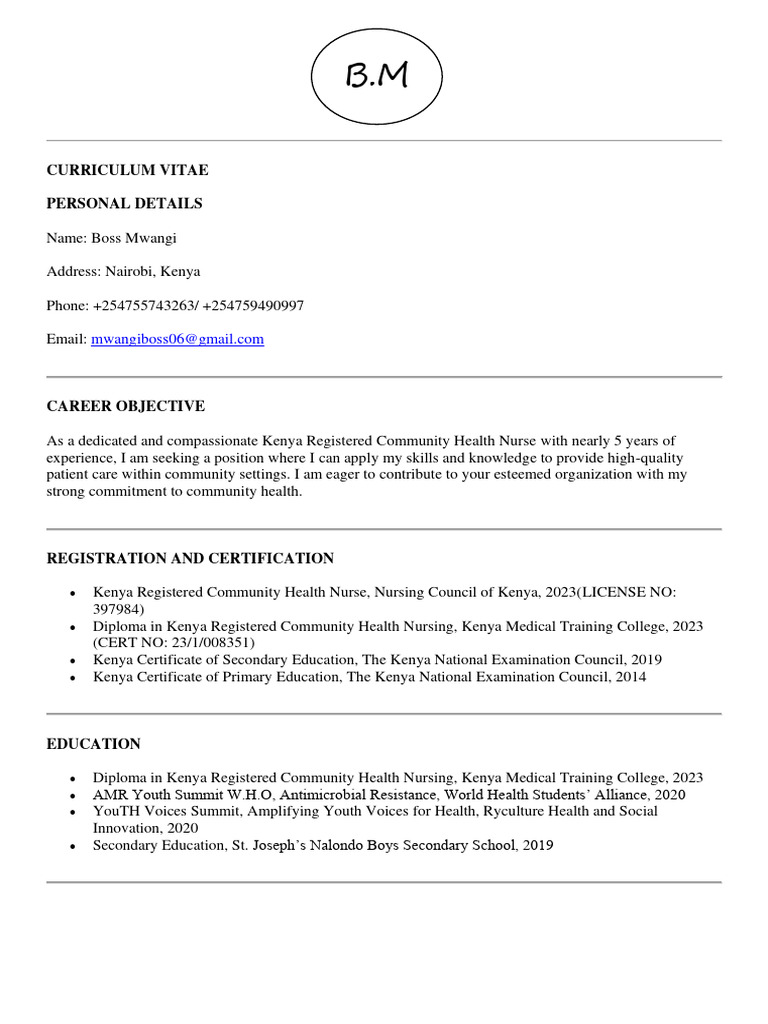 My CV | PDF