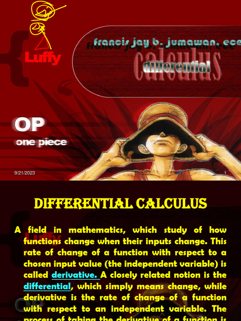 10difcalculus OC | PDF | Derivative | Mathematical Analysis