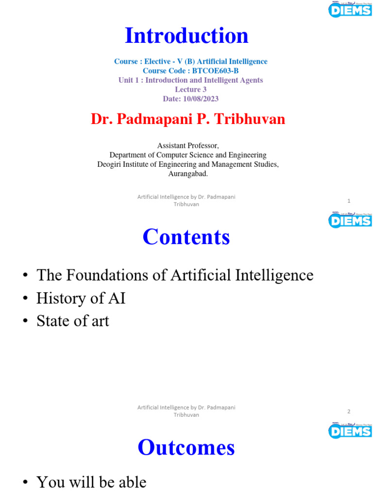 3AI Lecture 3 | PDF