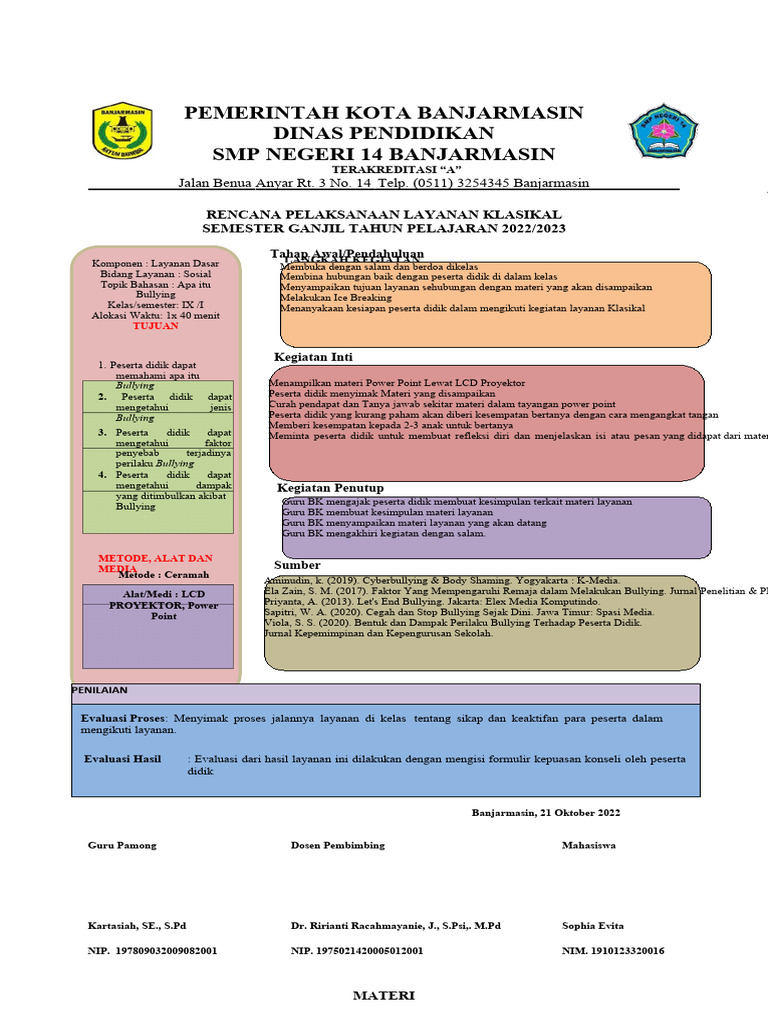 RPL Uts Bullying | PDF