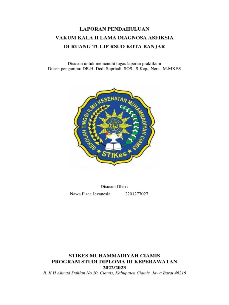 LP ASFIKSIA NAWA 1 | PDF