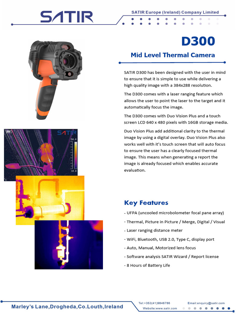 SATIR D300-Spec | PDF | Image Resolution | Pixel