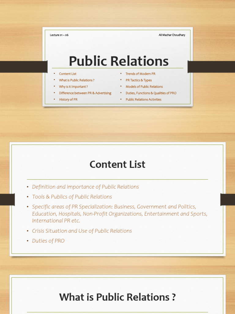 Introduction To PR | PDF