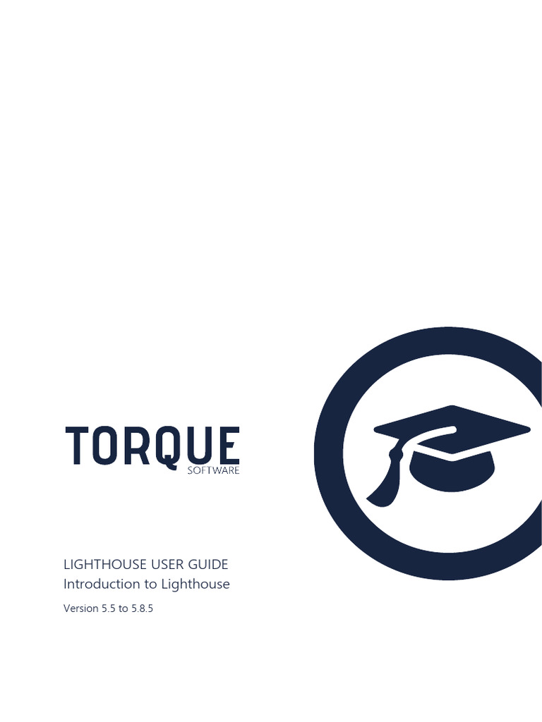 Lighthouse Guide Introduction To Lighthouse Version 5.5 To 5.8.5 | PDF ...