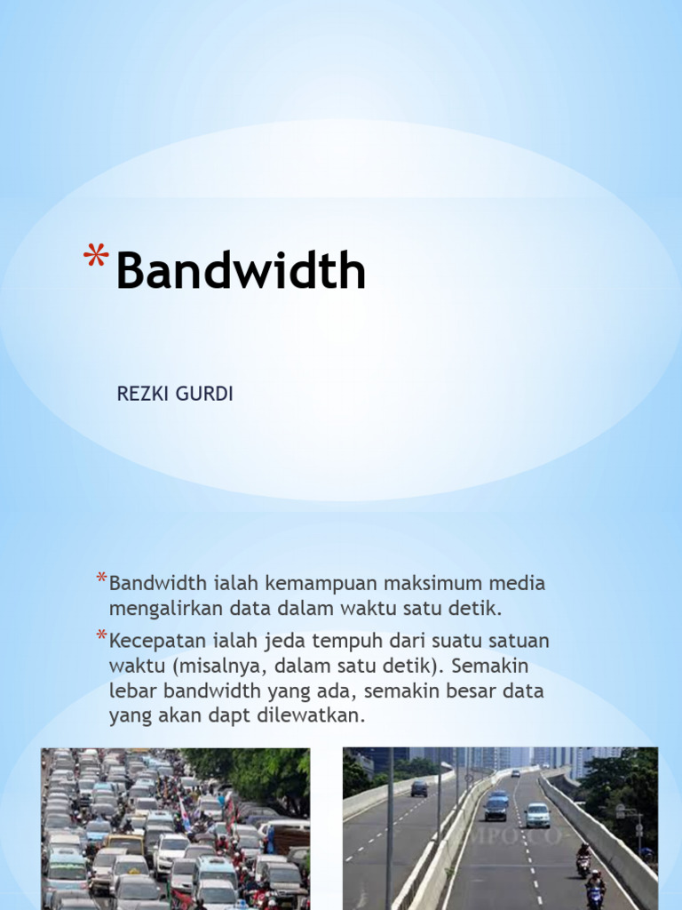 Bandwidth | PDF