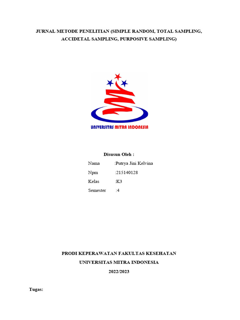 Jurnal 4 Metode | PDF