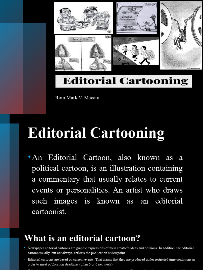 Understanding Editorial Cartooning | PDF | Cartoon | Comics